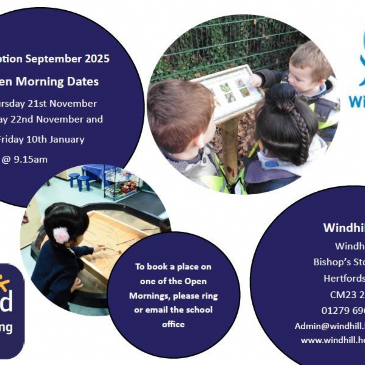 Windhill21 - Reception 2025 Open Mornings
